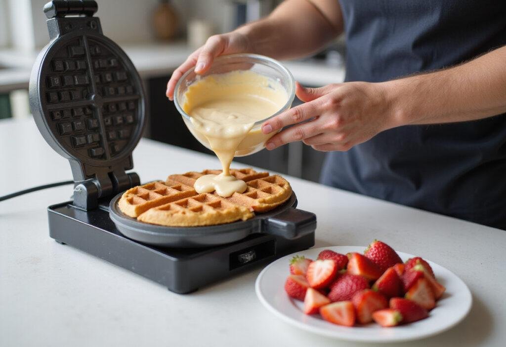 Sweet Crispy Pearl Waffles - Mom's Meals