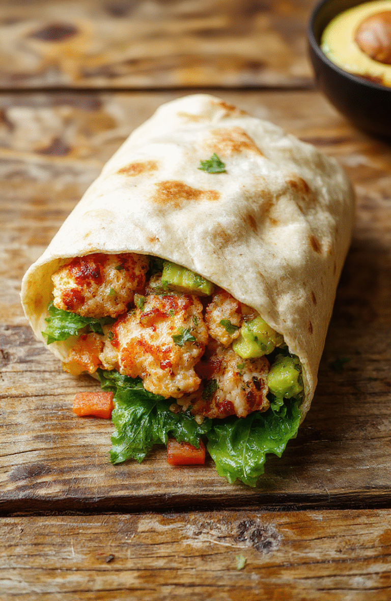 Easy Chicken Avocado Wrap for Lunch or Dinner - Mom's Meals